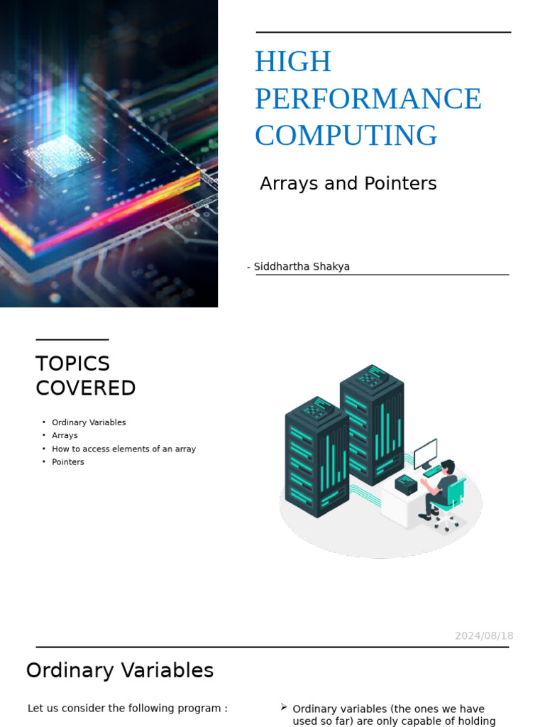 Arrays and Pointers - Demo4 | PDF