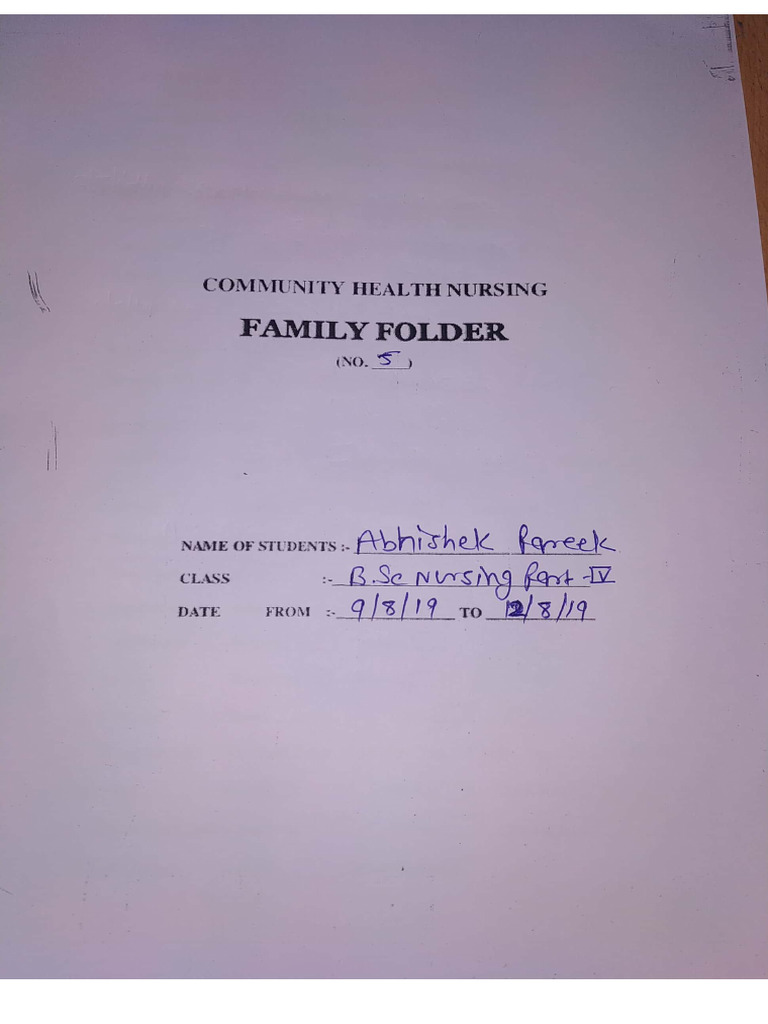 Family Folder | PDF
