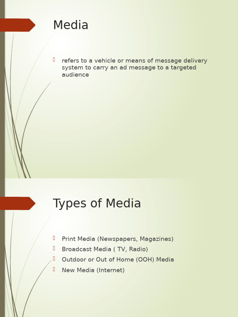 MIL Types of Media1 | PDF