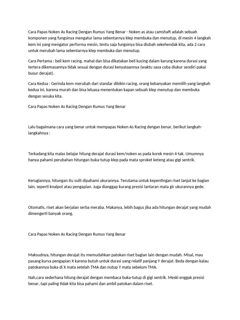 Cara Papas Noke-WPS Office | PDF