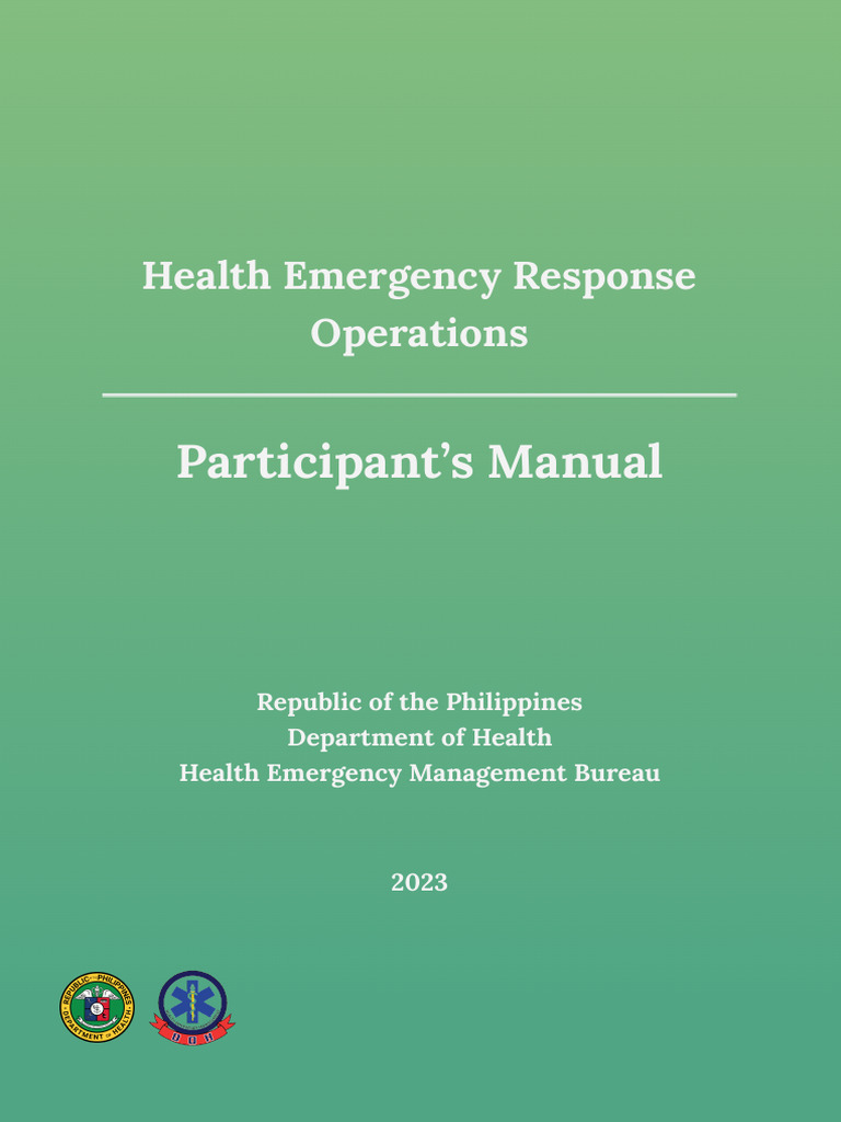 Participant - S Manual HERO | PDF | Emergency Management | Technology ...