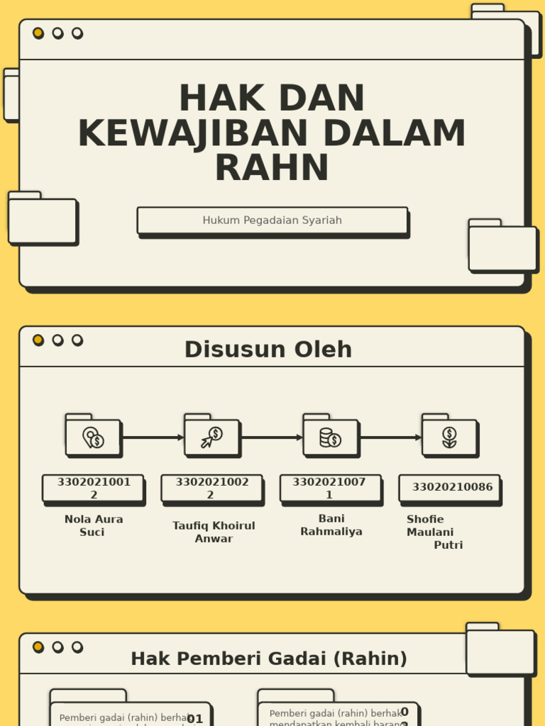 Hak Dan Kewajiban Dalam Rahn | PDF