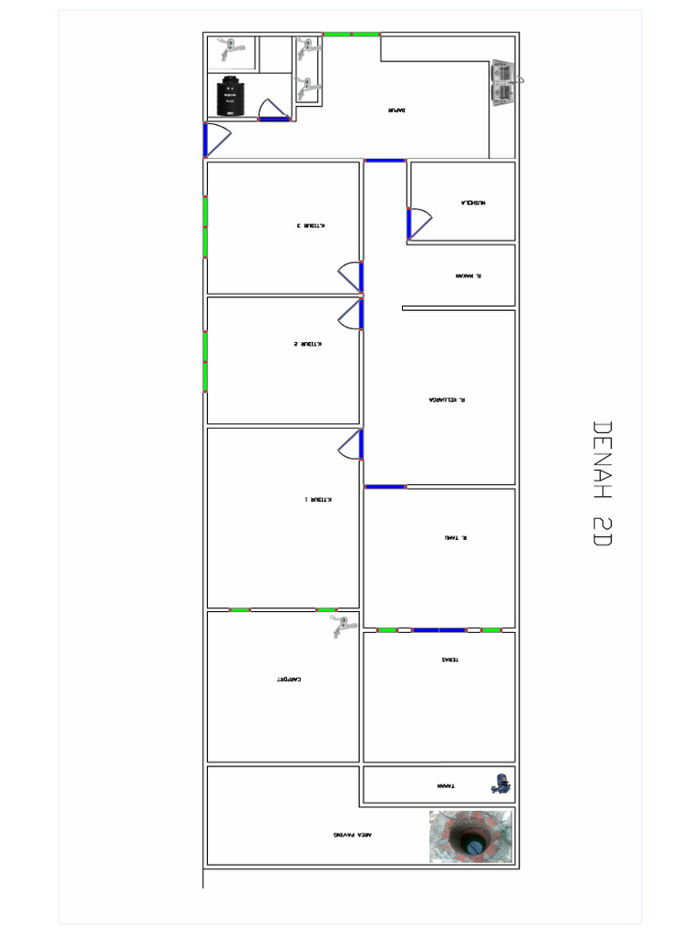 Denah Pipa Air | PDF