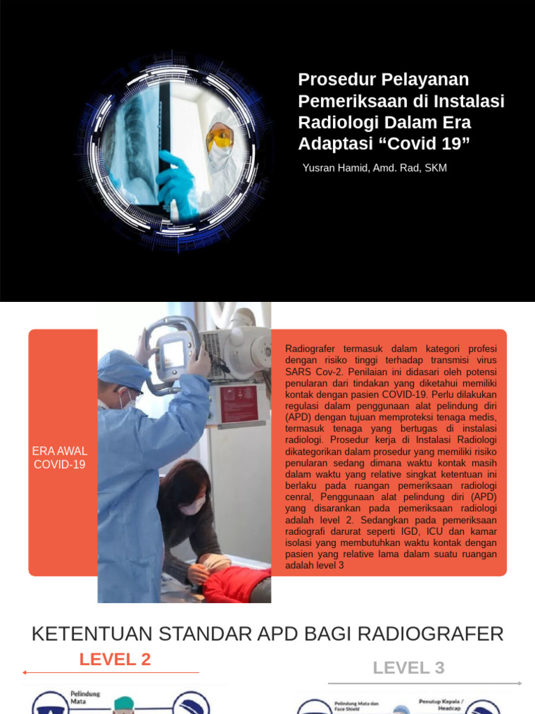 Prosedur Radiologi Era Adaptasi Covid19 | PDF