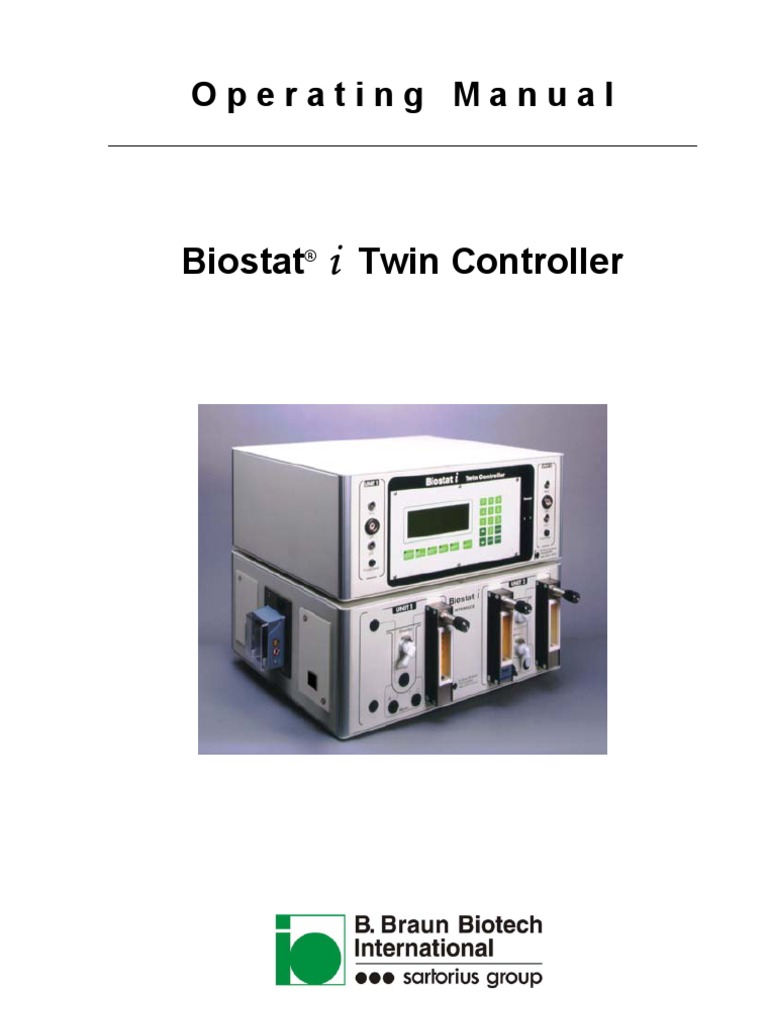 Biostat I OP Manual Rev1 | PDF | Ph | Calibration