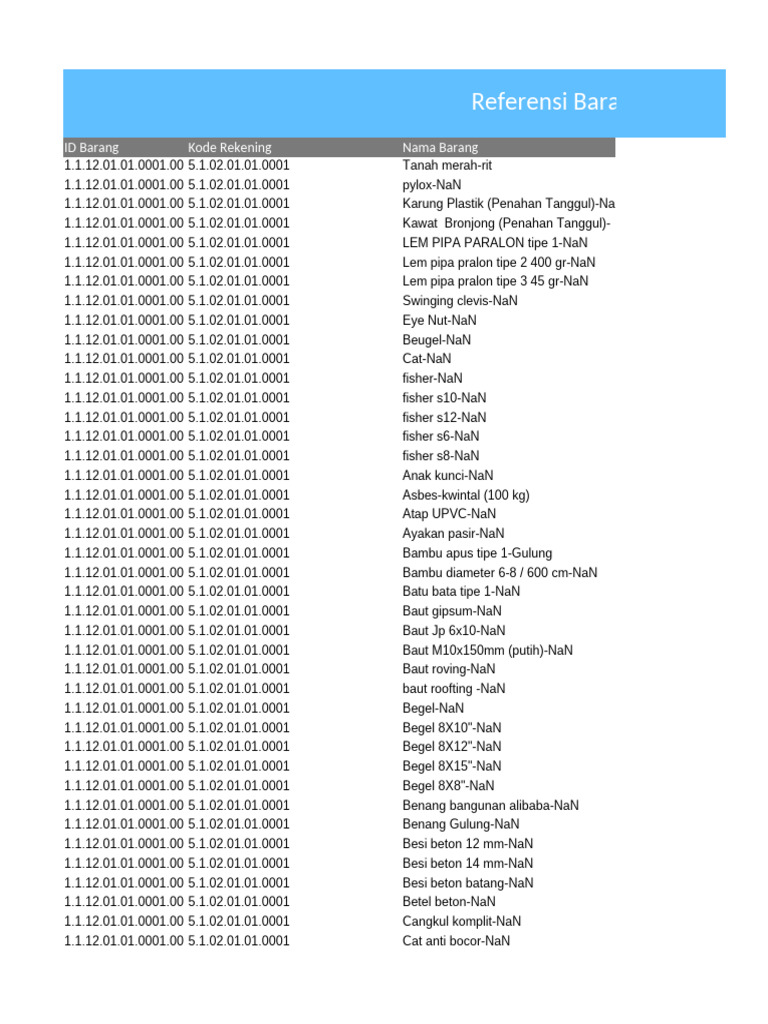 Referensi Barang Jasa 2024-08-30 | PDF