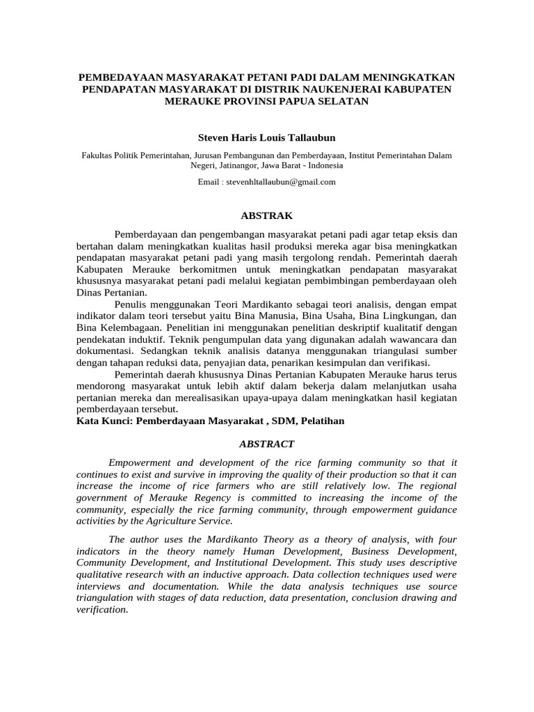 JURNAL RINGKASAN LA Steven | PDF