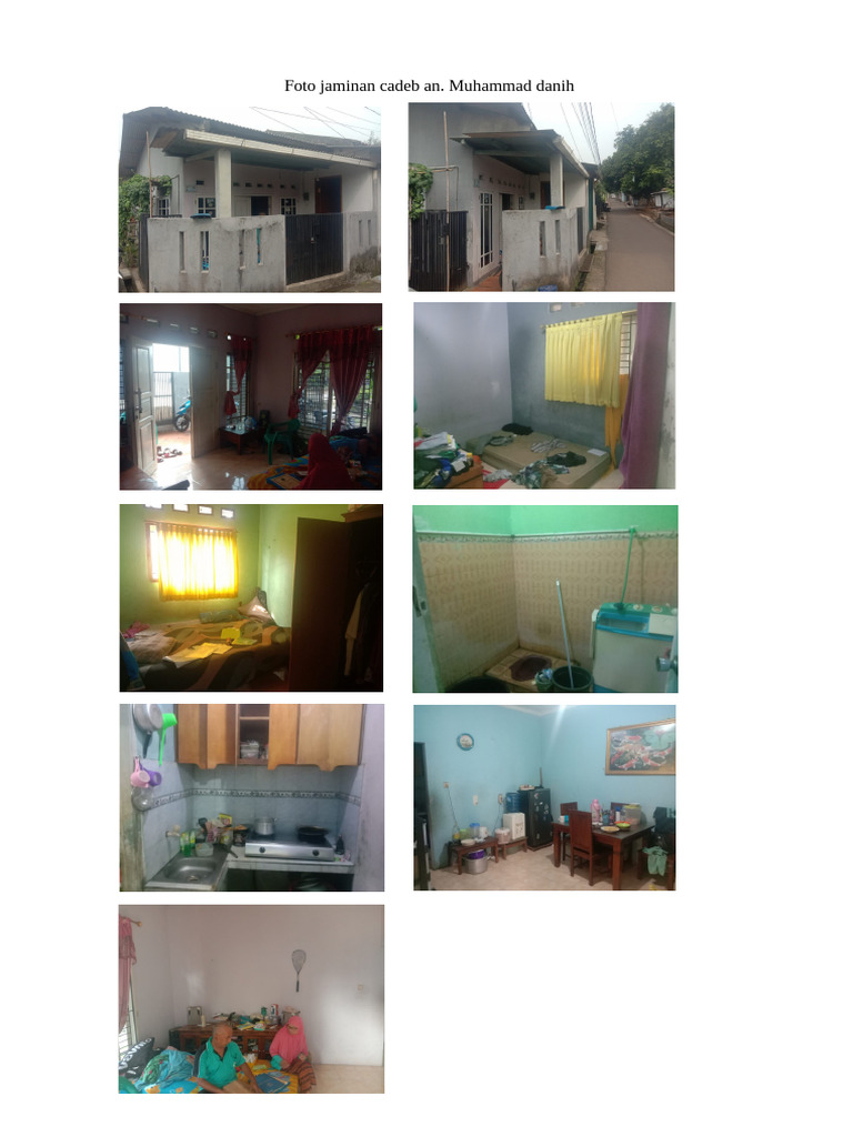 Foto Jaminan An. Muhammad Danih | PDF