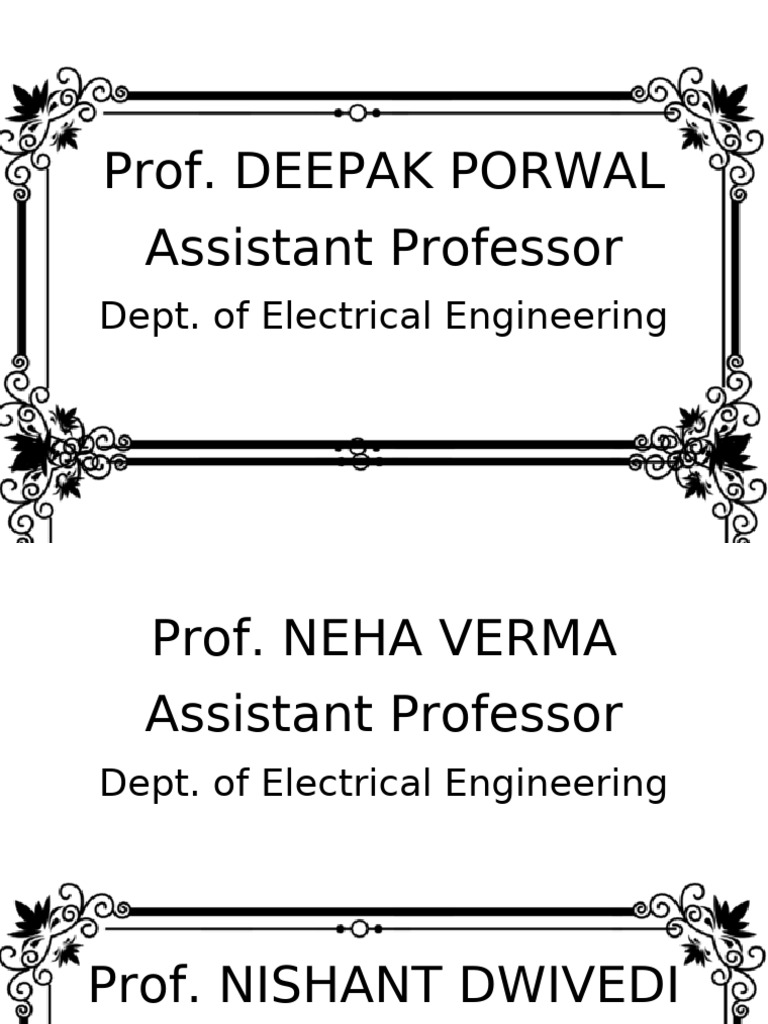 name plate | PDF