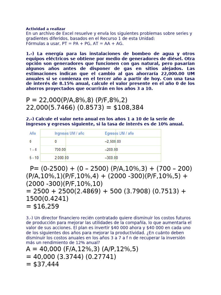 Actividad A Realizar | PDF