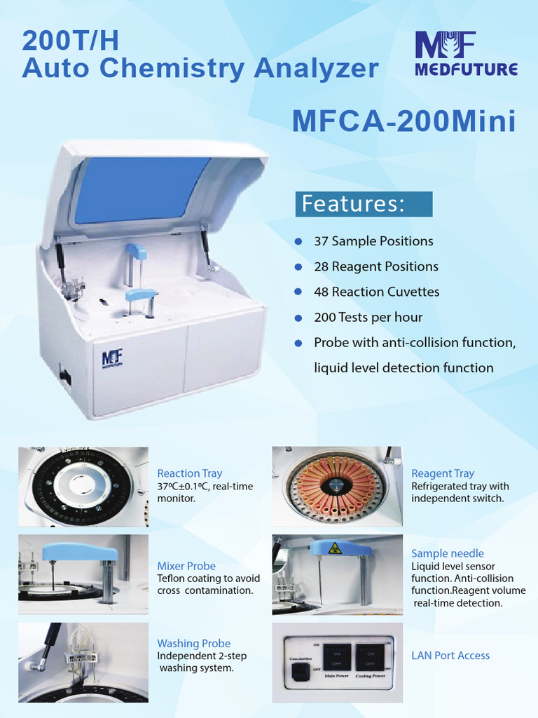 Medfuture Auto Chemistry Analyzer MFCA-200Mini | PDF