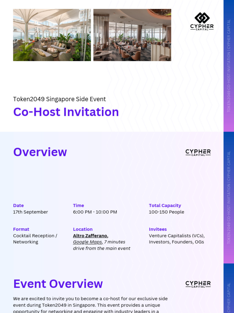 (Token2049) Side-Event Co-Host Invitation | PDF