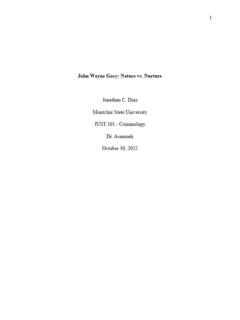 John Wayne Gacy Final | PDF