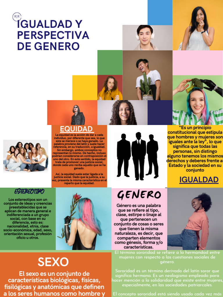 Igualdad y Perspectiva de Genero | PDF | Estudios de género | Género
