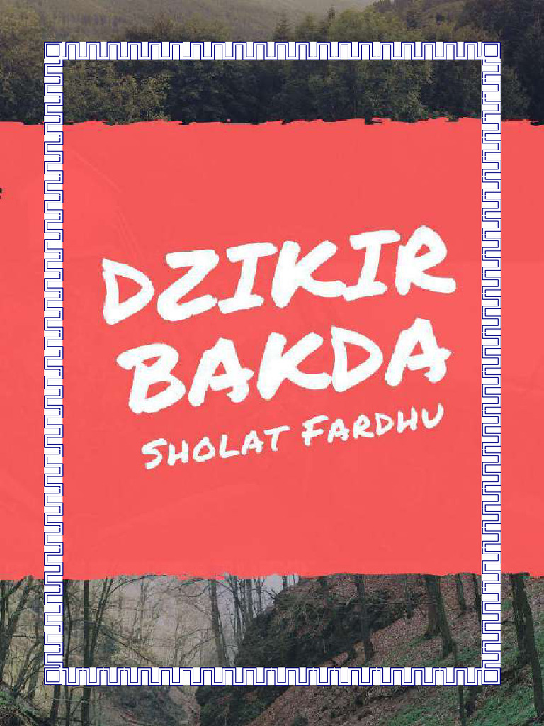Dzikir Bakda Sholat Fardhu | PDF