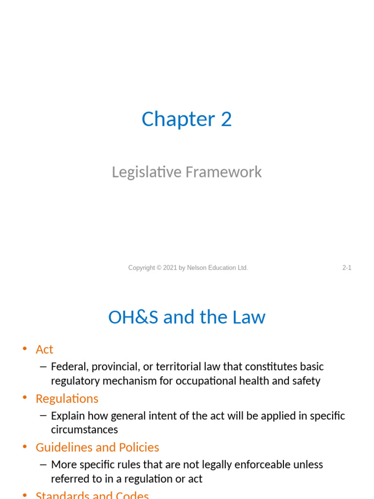 2 Legislative Framework | PDF