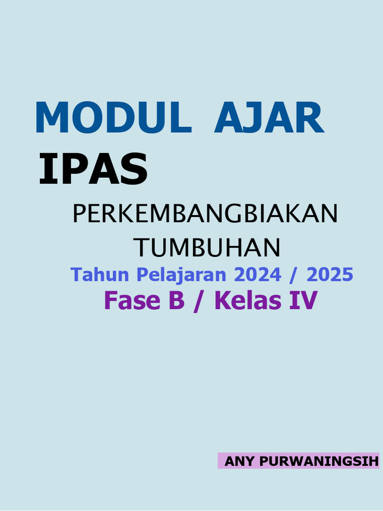 IPAS IV - Perkemb Tumb - OK.ANY | PDF