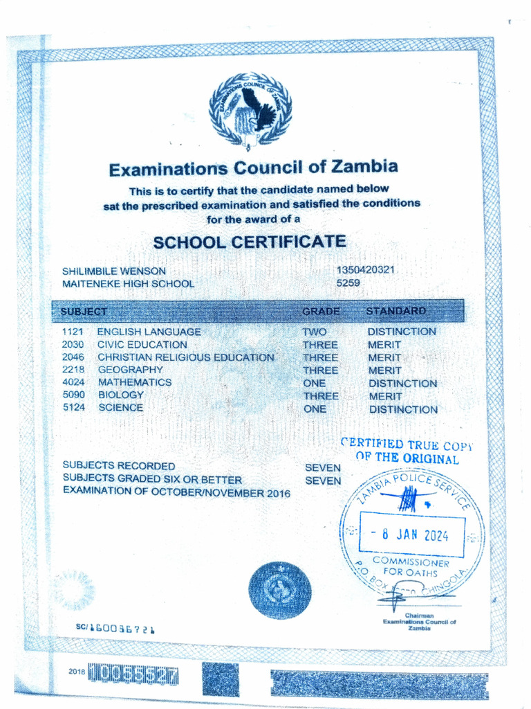 Certified g12 Certificate | PDF