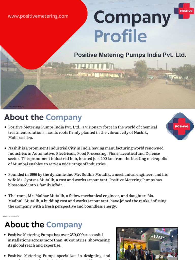 PMPIL Profile OG - PMPIL-CP2024-25R01 | PDF