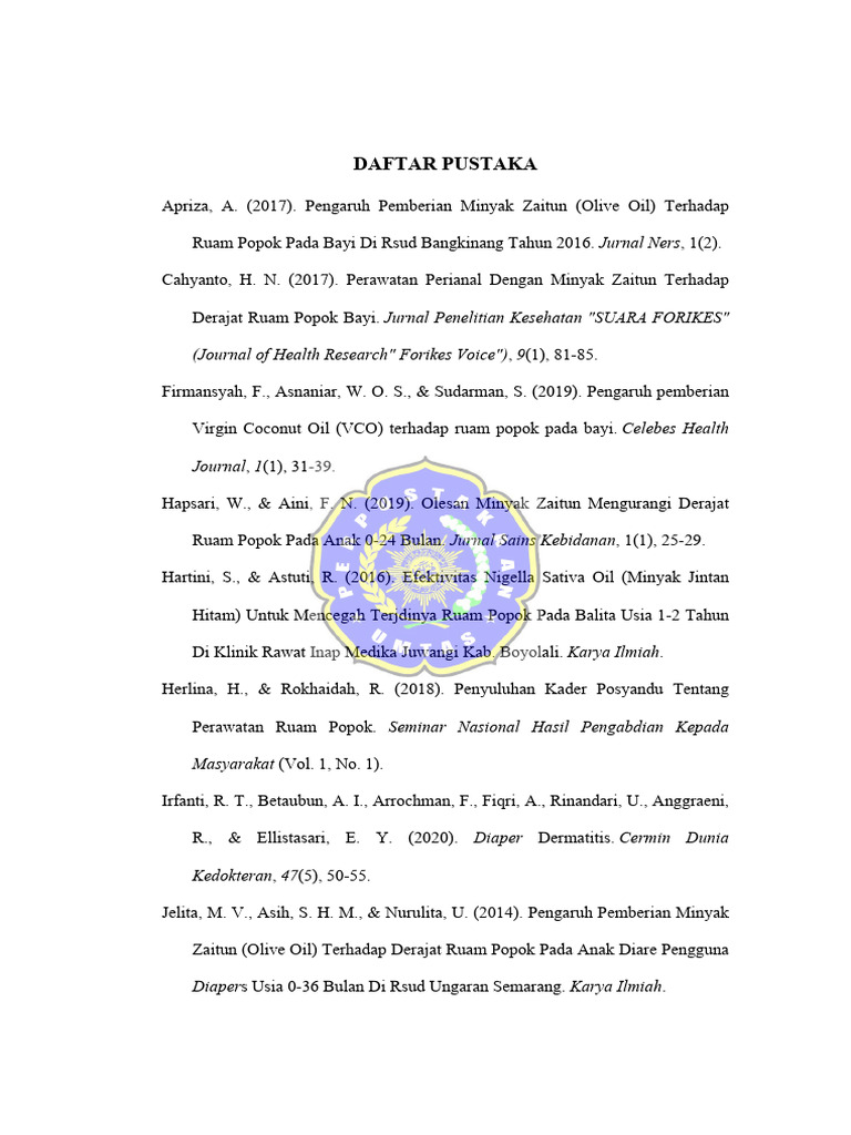 Daftar Pustaka | PDF