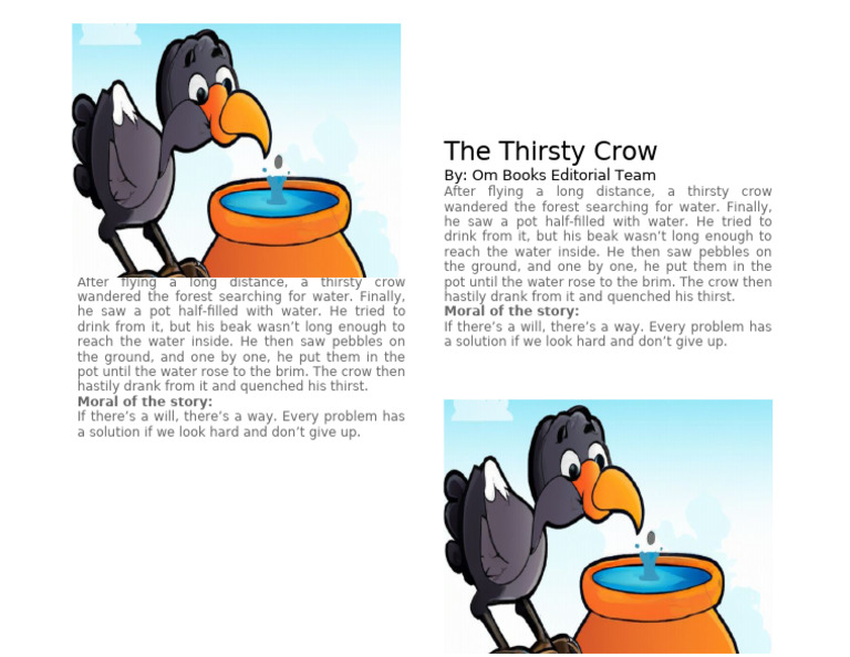 The Thirsty Crow | PDF