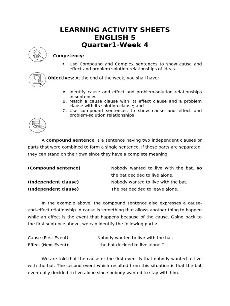 English 5 Q1 - W4 | PDF