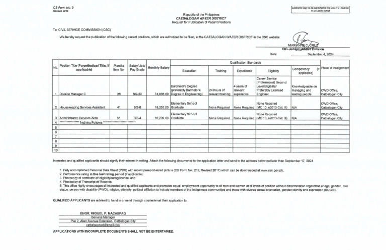 Request For Publication 5 | PDF