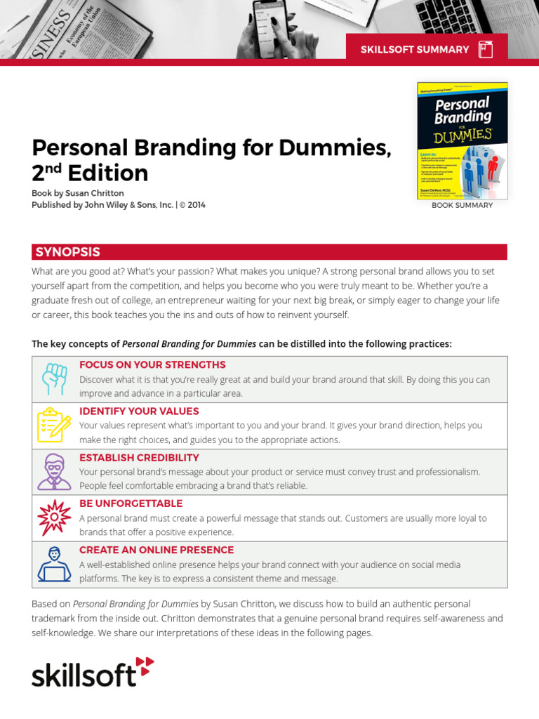 Personal Branding For Dummies | PDF