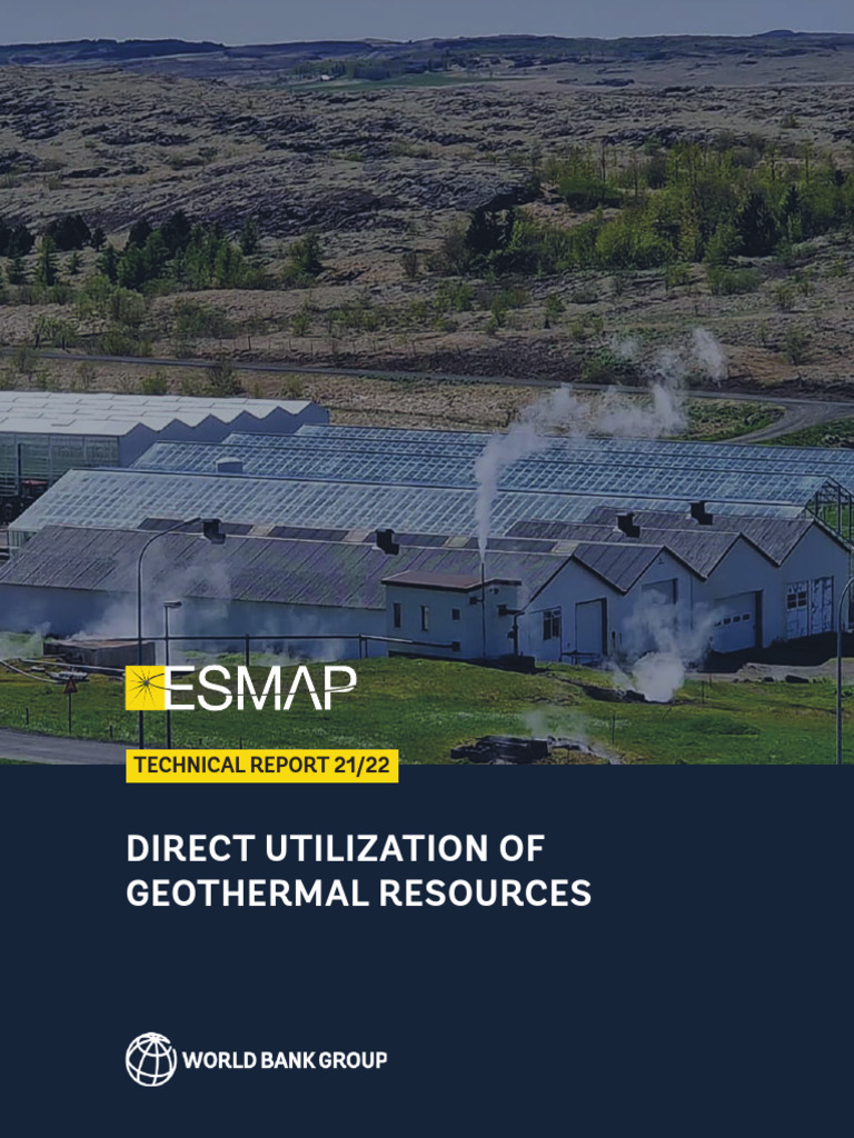 ESMAP Geothermal Direct Use | PDF