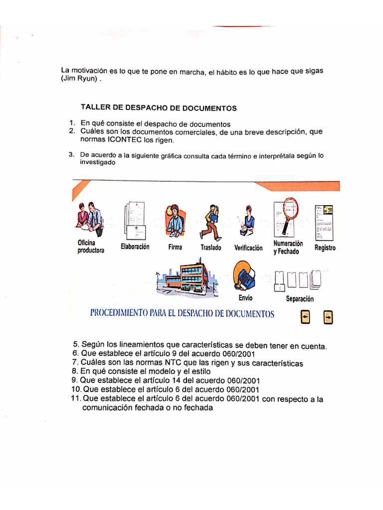 Despacho de Documentos | PDF