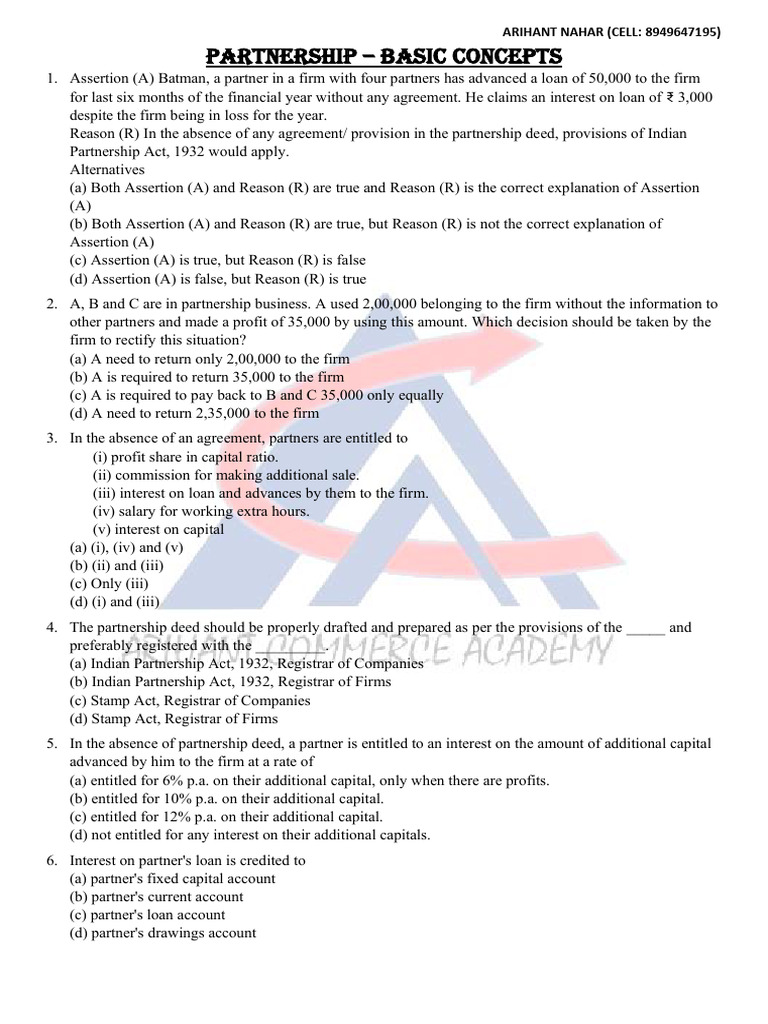 Important MCQs 1 | PDF