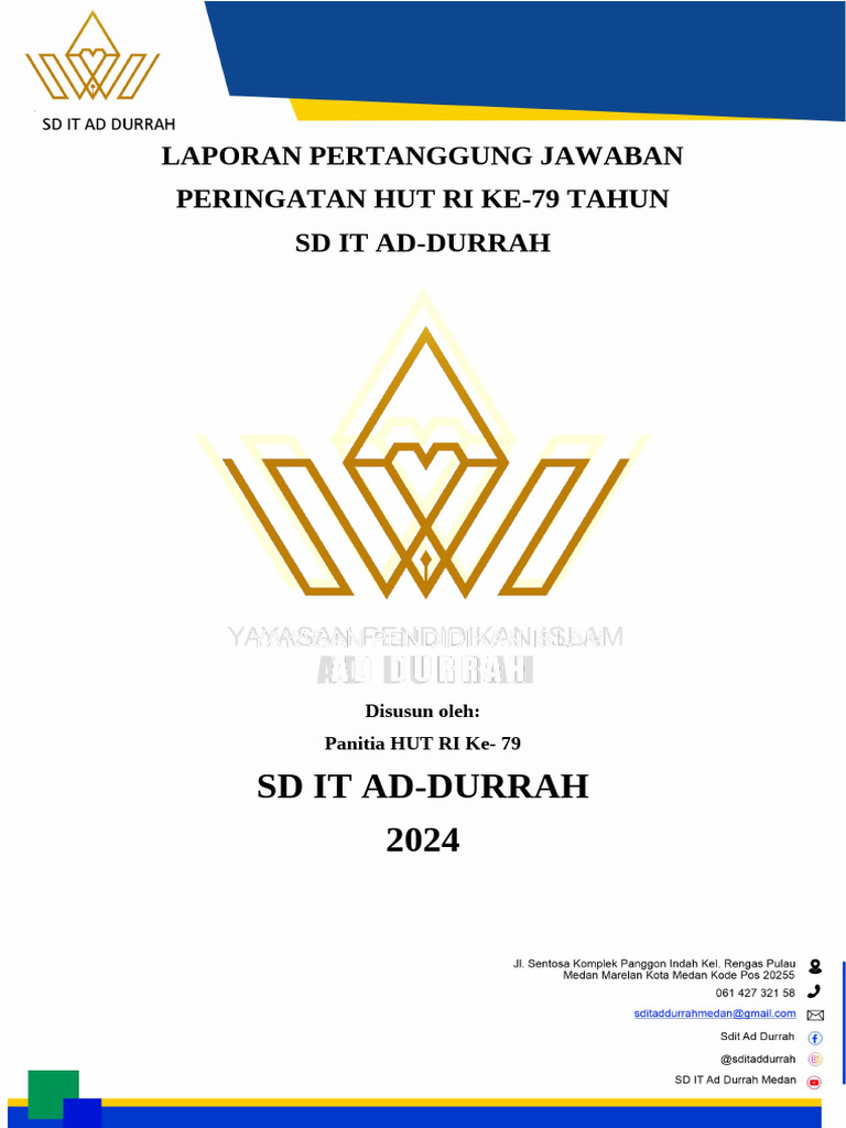 LPJ (Laporan Pertanggungjawaban) KEGIATAN AGUSTUSAN | PDF