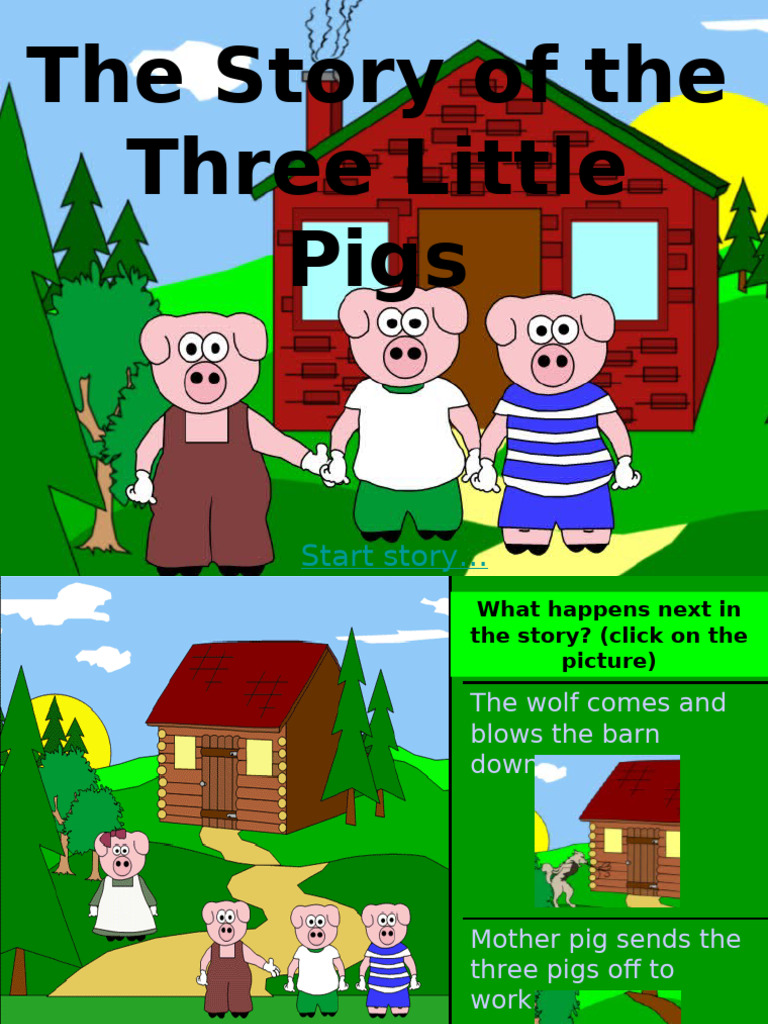 Three Little Pigs | PDF