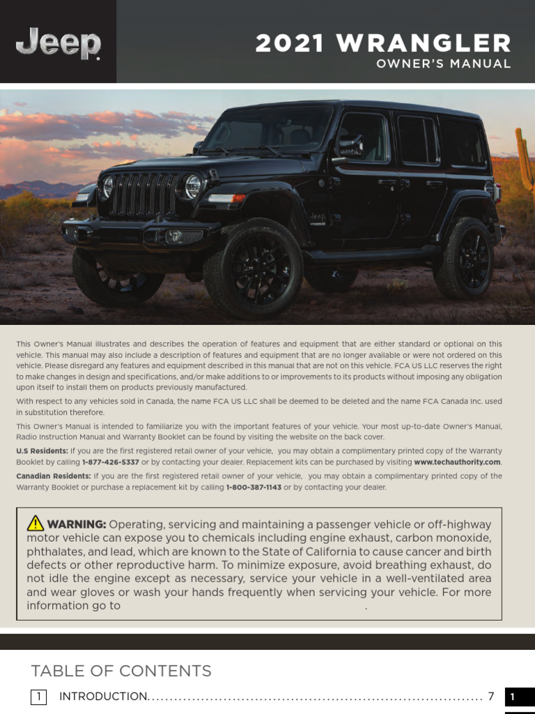 Manual Jeep Wrangler | PDF