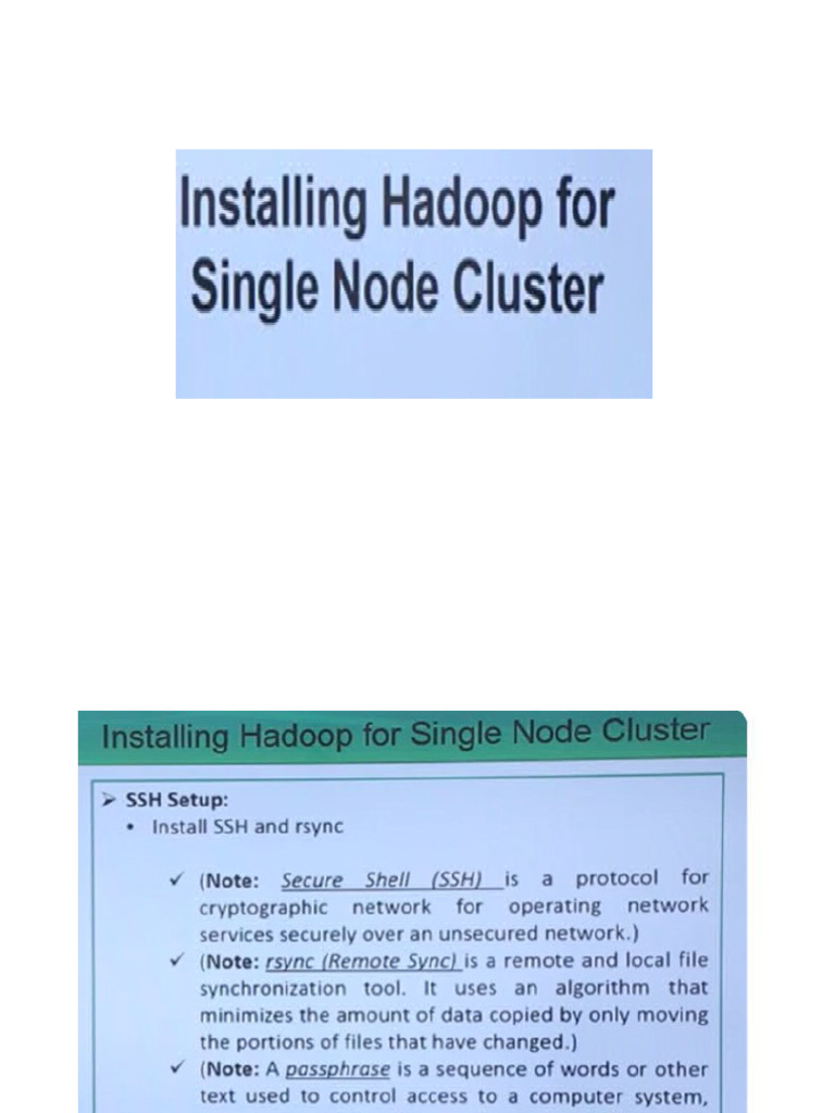 Unit 3 HAdoop Installation and Configuration | PDF