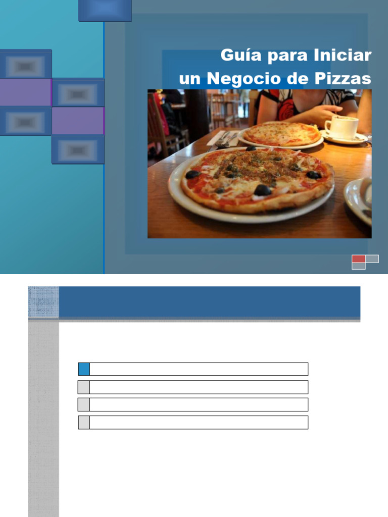 Guia para Iniciar Negocio de Pizzeria | PDF