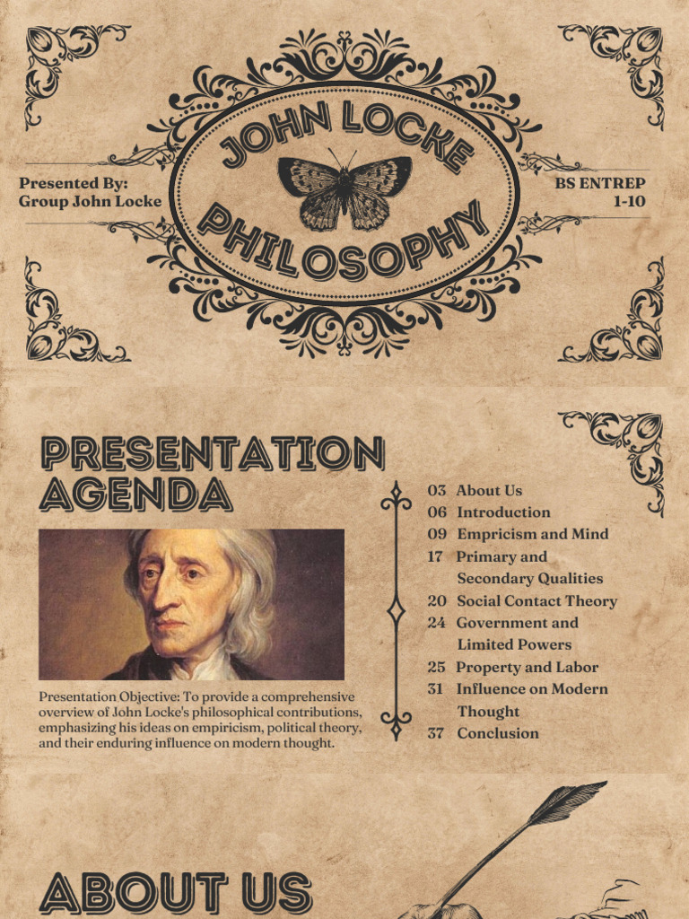 Presentation About John Locke | PDF