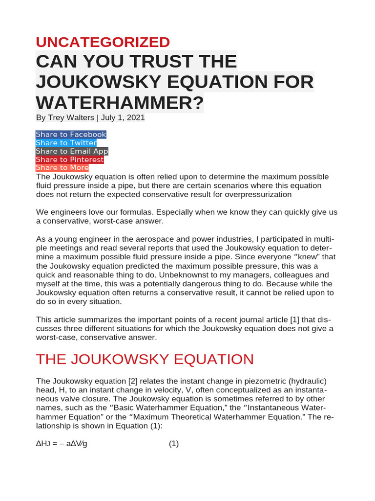 Jourkovsky Hammer Limitations | PDF