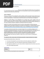 UWI Plagiarism Form | PDF