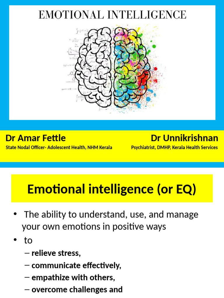 Emotional Intelligence | PDF