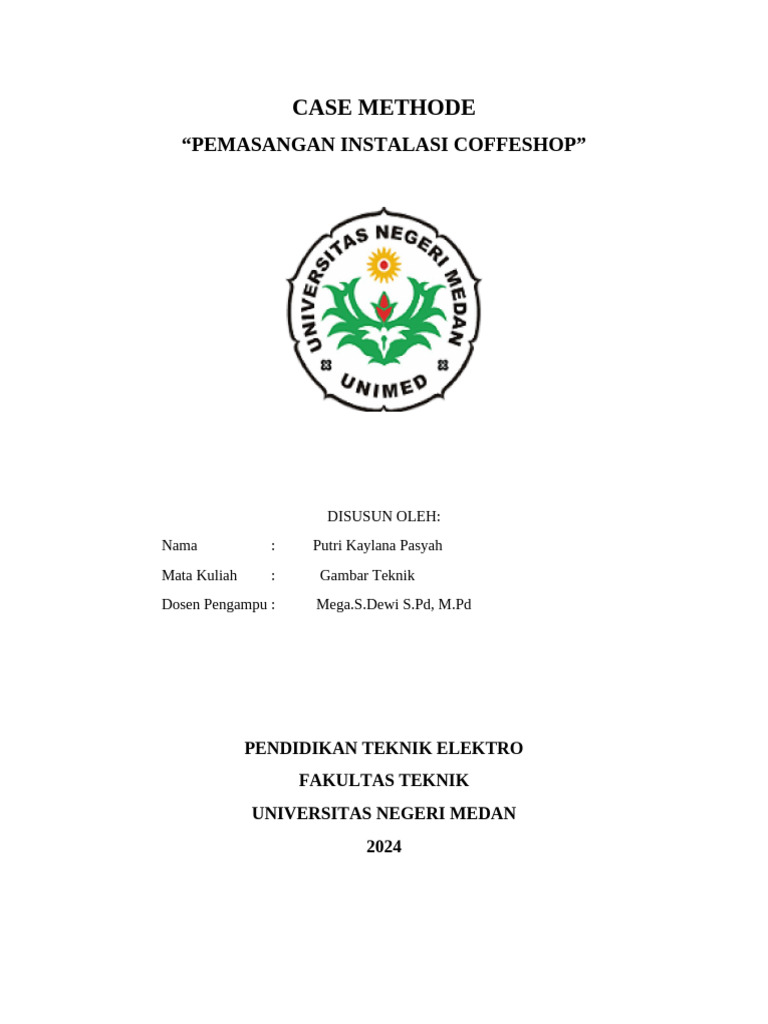 CASE METHODE GAMBAR TEKNIK | PDF