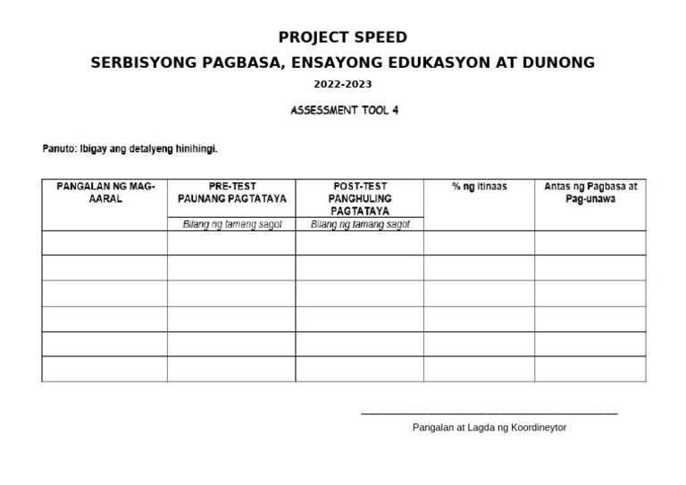 PROJECT SPEED | PDF