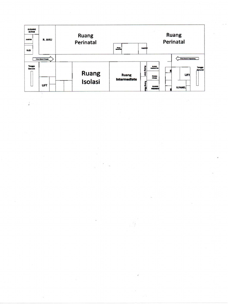 Denah Ruangan Pia | PDF