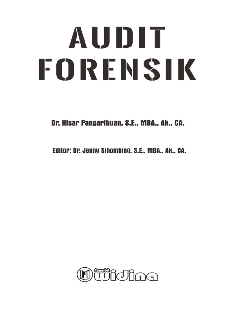 Audit Forensik 26cac2e4 | PDF