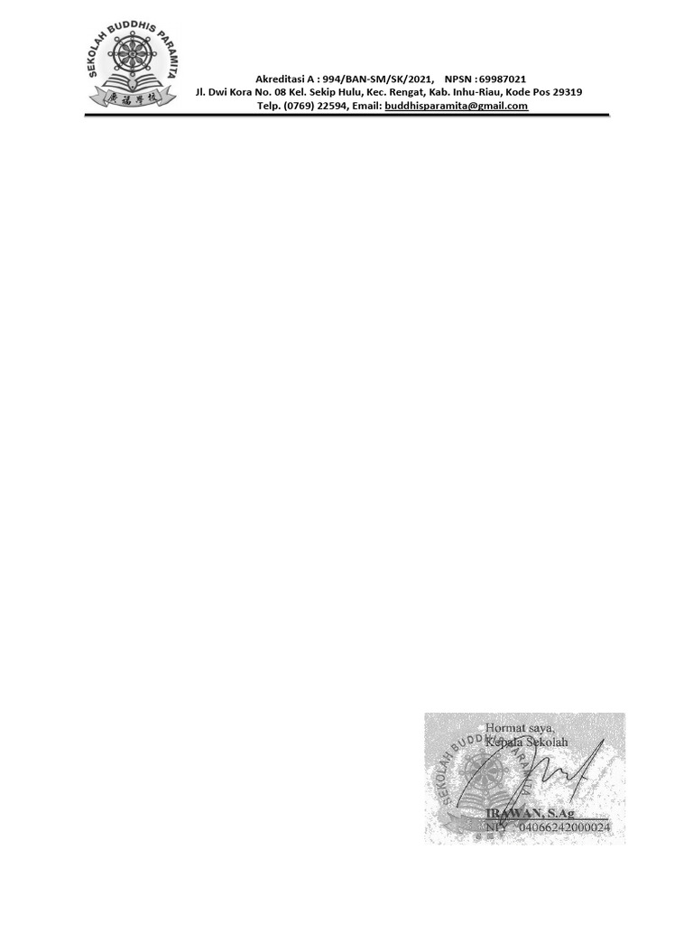 Surat Ekstrakurikuler Dan Pembelajaran Mandarin | PDF