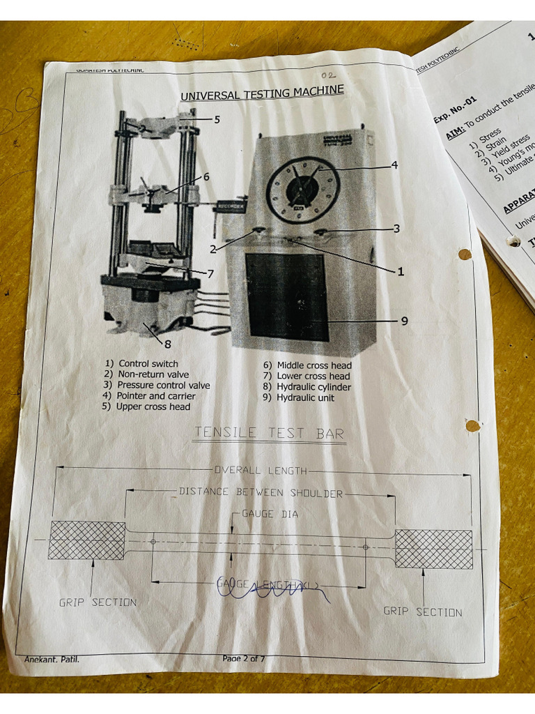 Tensile Test | PDF