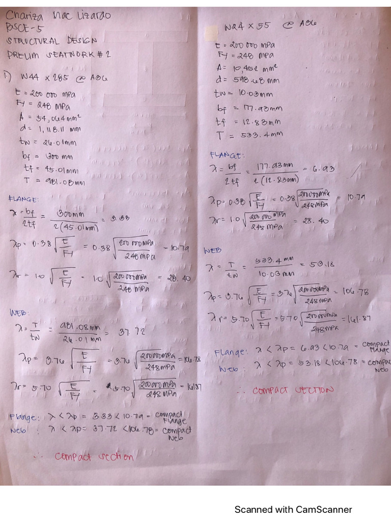 Prelim Seatwork #2 | PDF