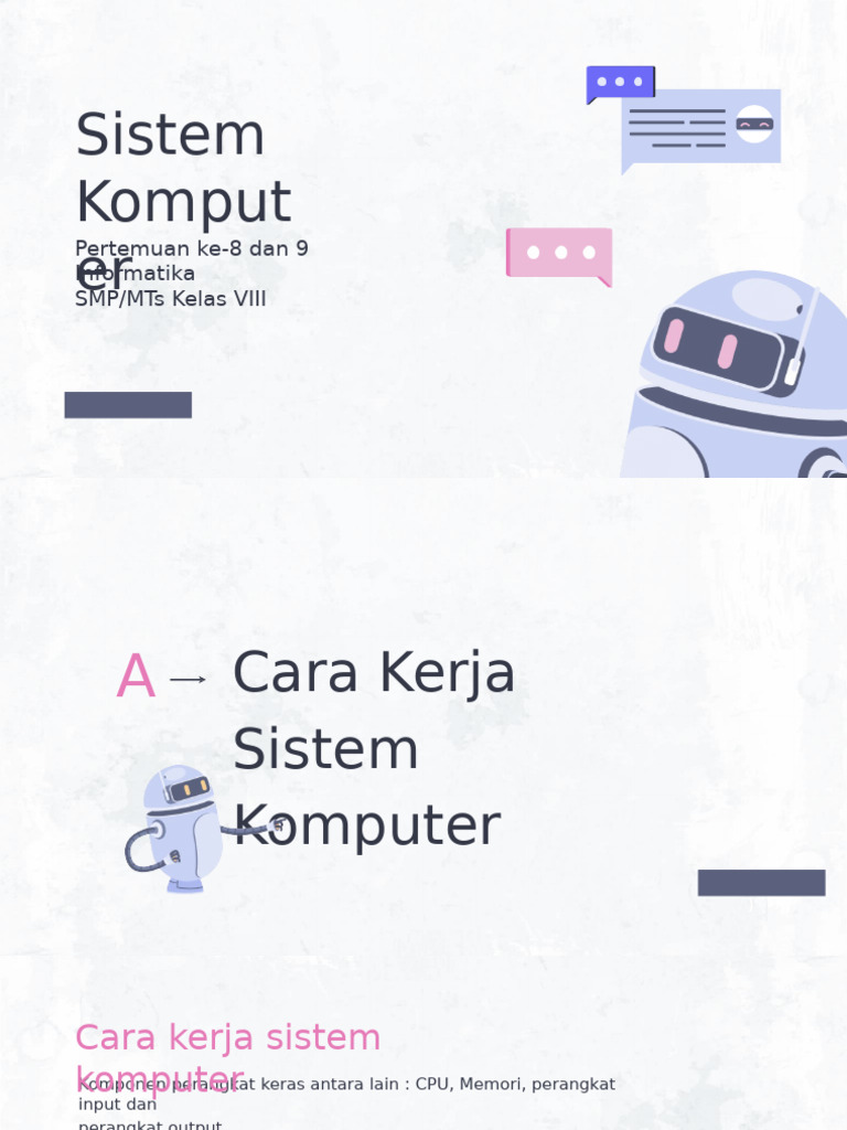 Bab 4 - Sistem Komputer | PDF