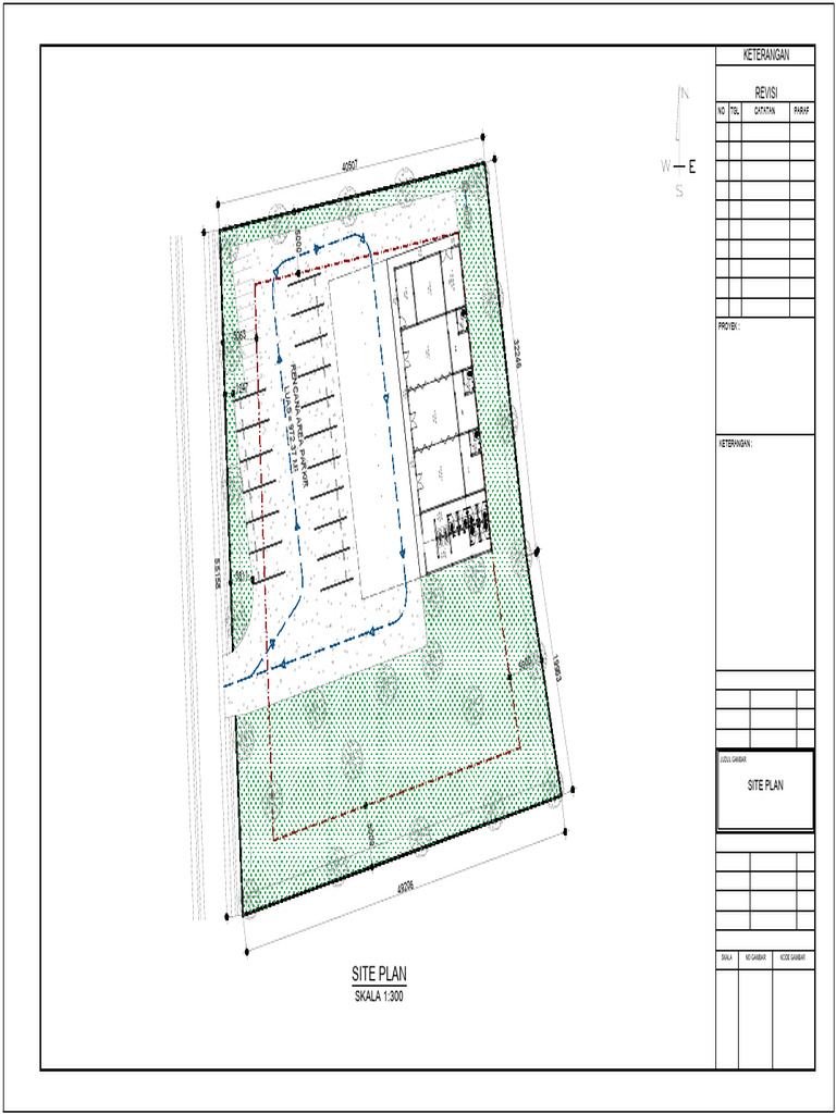 Denah Parkir Opsi 1 | PDF