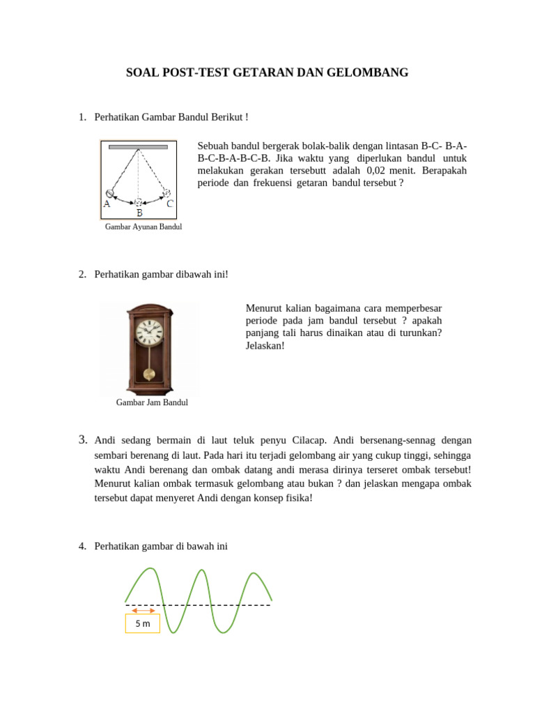 SOAL POST-TEST | PDF
